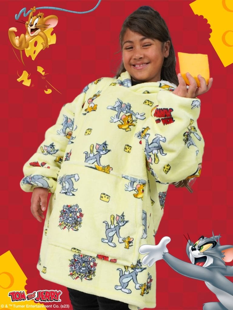 Tom & Jerry™ Kids Snooby Blanket Hoodie