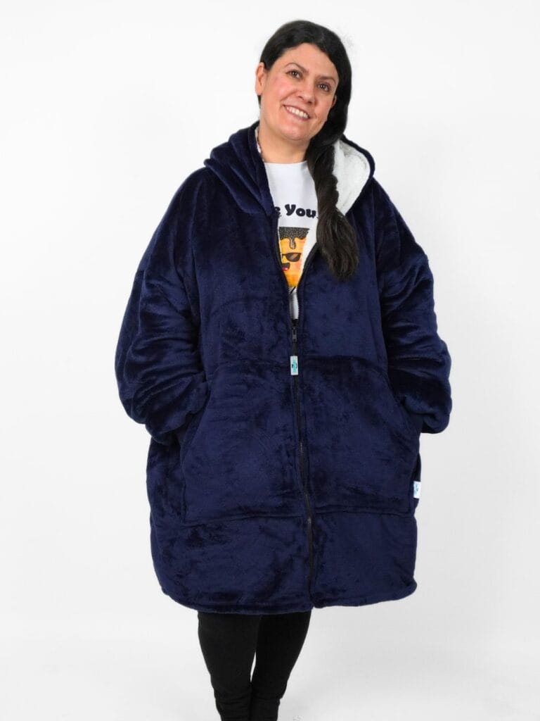 Navy Full Zip Snooby - The Snooby